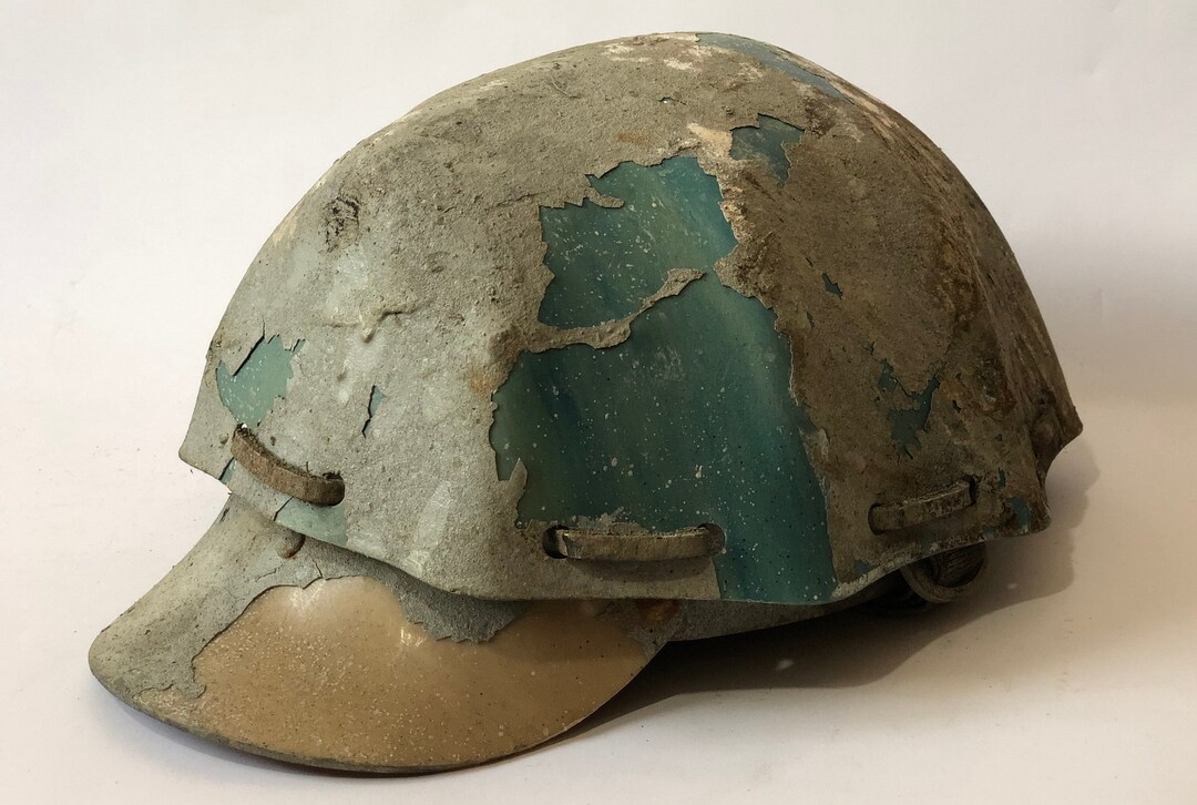 Soviet Miner Helmet, Vintage Old Helmet, Miners Helmet, Antique Helmet ...