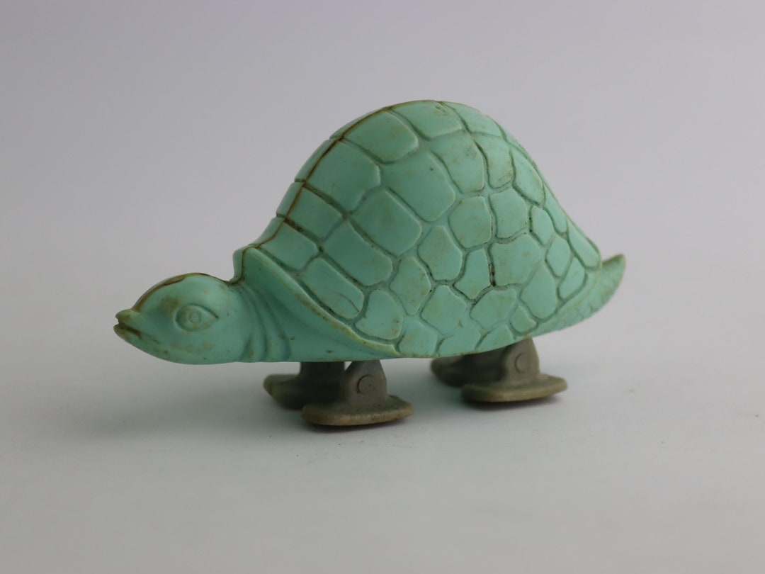 Soviet Plastic Walking Turtle Toy, Vintage Turtle Turtle Cochlea Helix ...