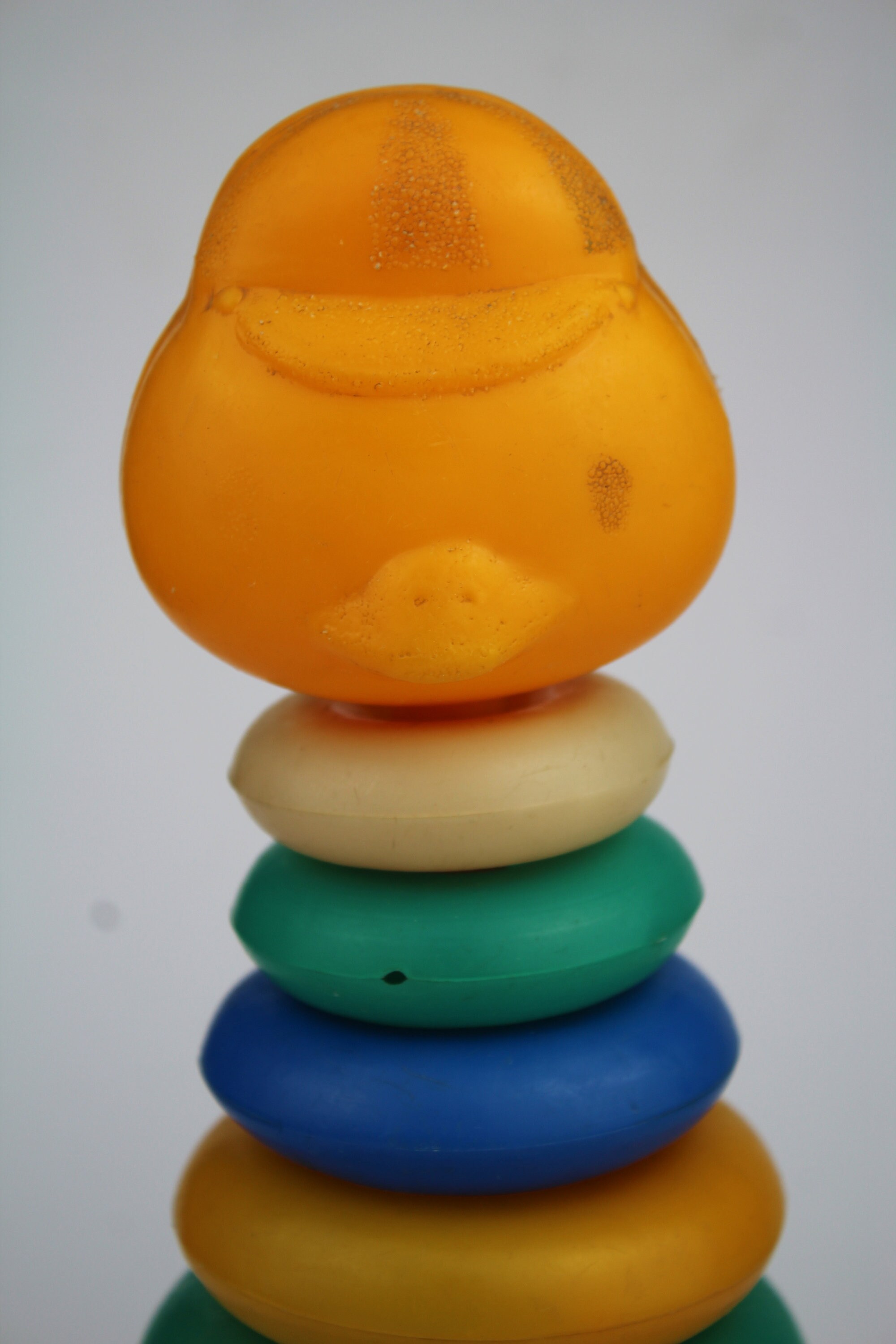 Soviet Game for Little Kids Duckling. Plastic Puzzle. Tower - Etsy
