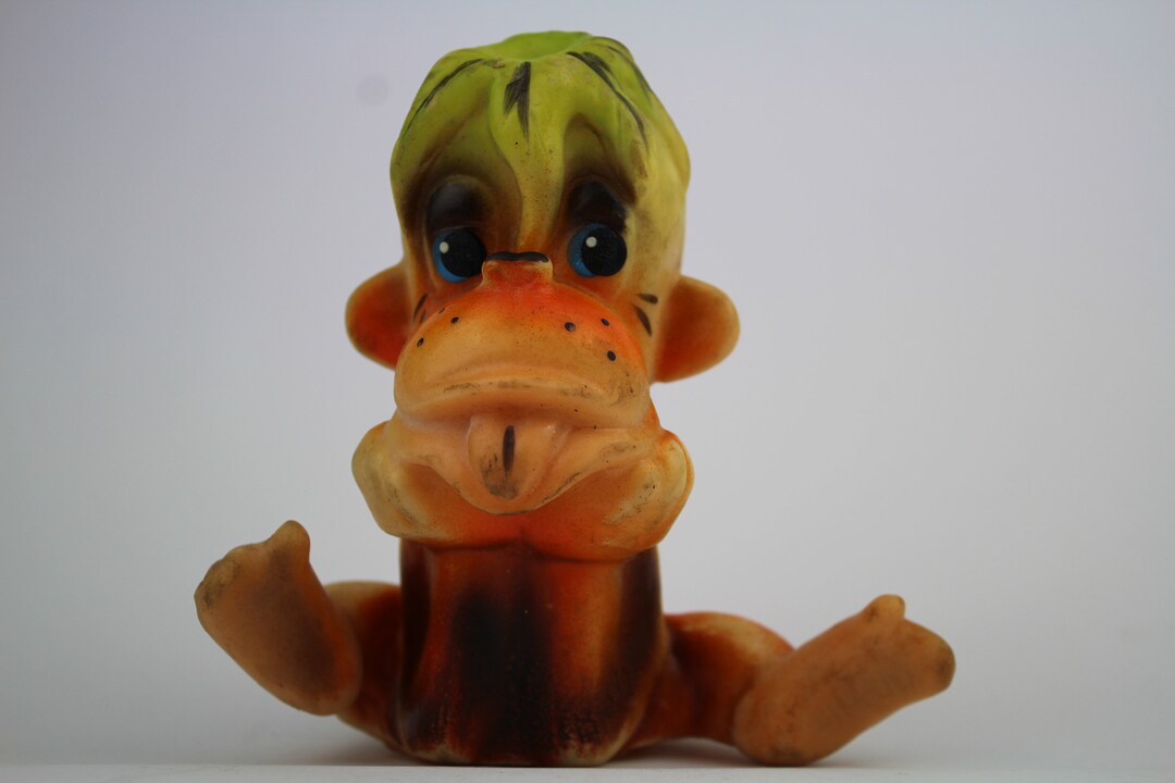 Soviet Rubber Monkey. Soviet Toy. Vintage Toy. Soviet Animals. Toy ...