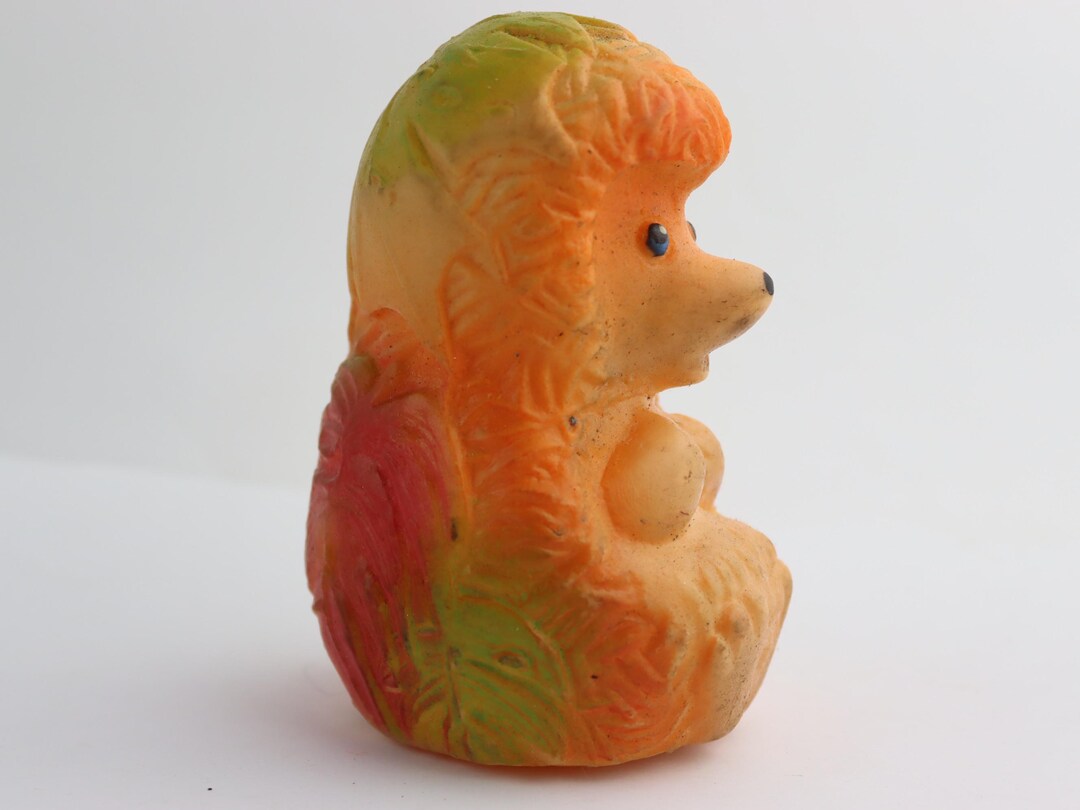 Soviet Rubber Hedgehog. Urchin. Soviet Toy Hedgehog. Urchin. Vintage ...