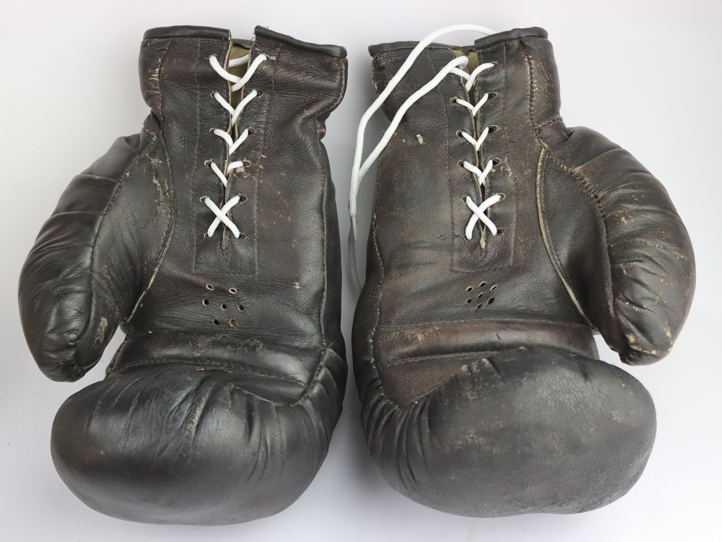 Soviet Boxing Gloves. Vintage Boxing Gloves. Leather Gloves. - Etsy