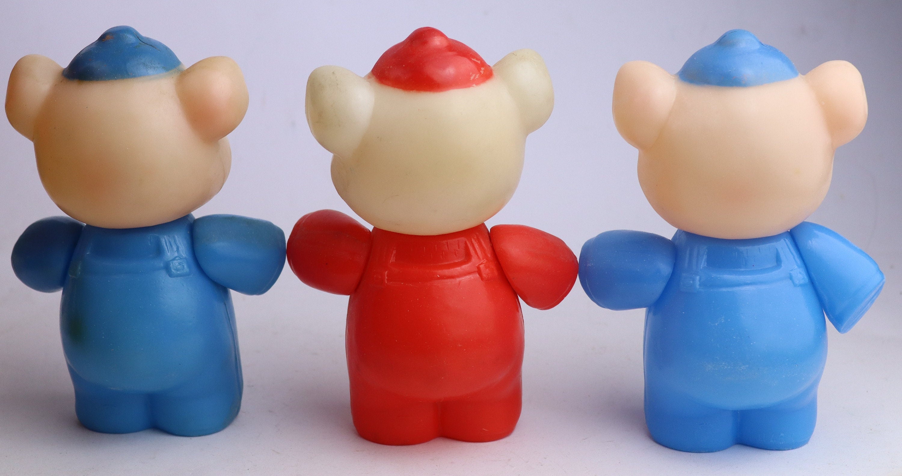 Vintage Three Little Pigs Toys. Soviet Plastic Pig. Soviet - Etsy