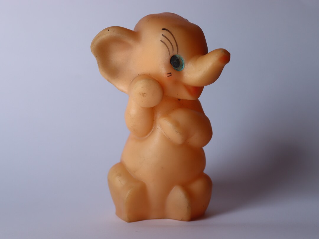 Soviet Rubber Elephant. Soviet Toy. Vintage Toy. Soviet Animals. Toy ...