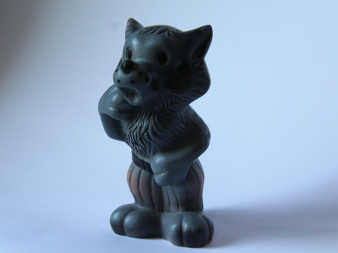 Soviet Rubber Wolf, Soviet Rubber Wolf. Soviet Toy. Vintage Toy. Soviet ...