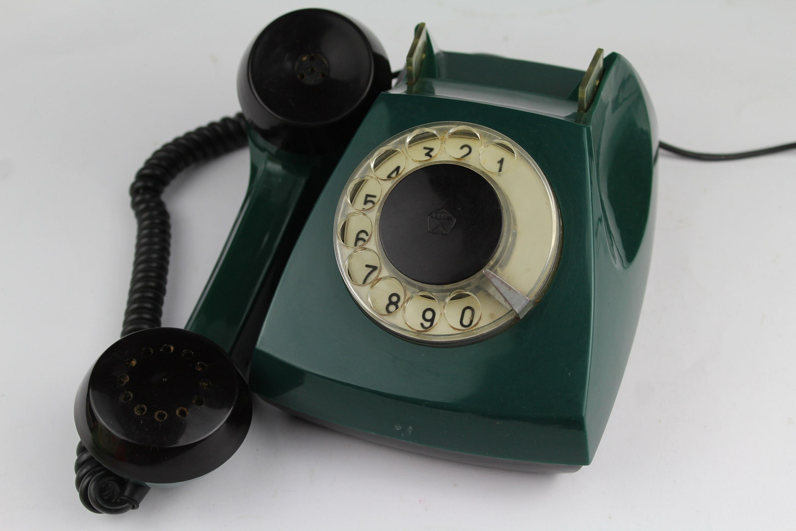 Soviet phone 1980. Desk phone. rotary phone. Disk phone. old | Etsy