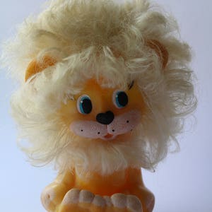 Rare Soviet Rubber Lion. Soviet Rubber Lion. Soviet Toy. Vintage Toy ...