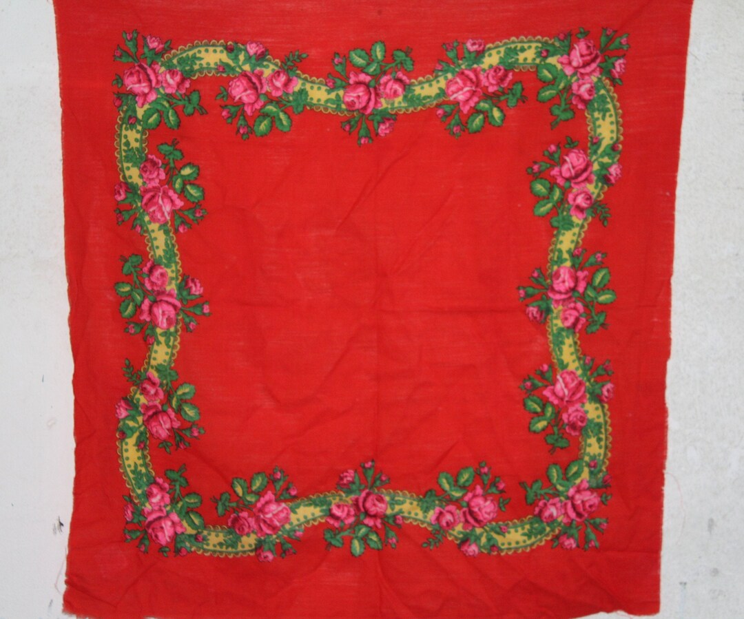 Soviet Shawl. Soviet Scarf. Wool Shawl. Ukrainian Style. Head - Etsy UK
