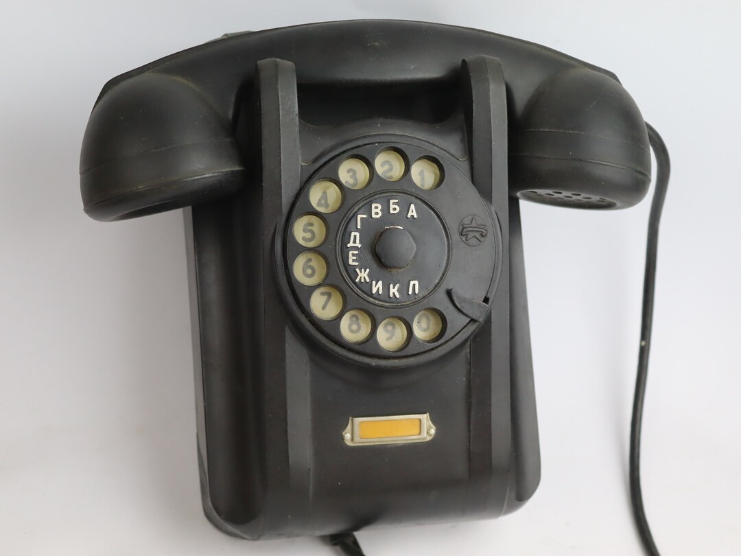 1965 Soviet Wall Phone. Soviet Telephone. Vintage Phone. - Etsy