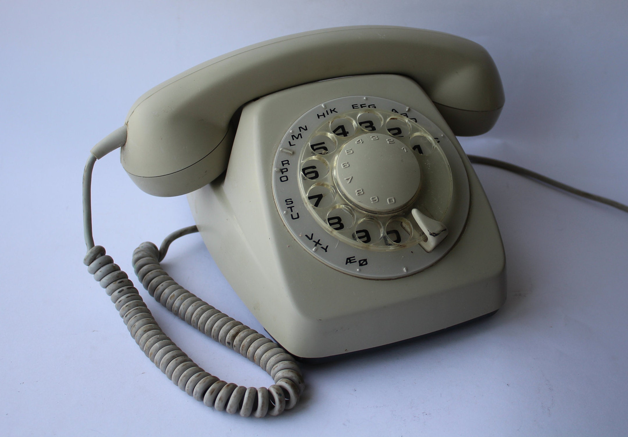 Vintage Phone KIRK 73D. Desk Phone. Rotary Phone. Disk Phone. | Etsy