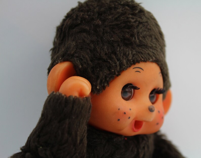 17cm Antique Monkey Monchhichi Sekiguchi. Vintage Monkey. | Etsy