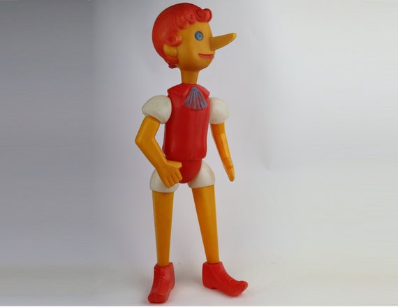 Golden Key Soviet Pinocchio Pinocchio Buratino Soviet plastic Rare ...