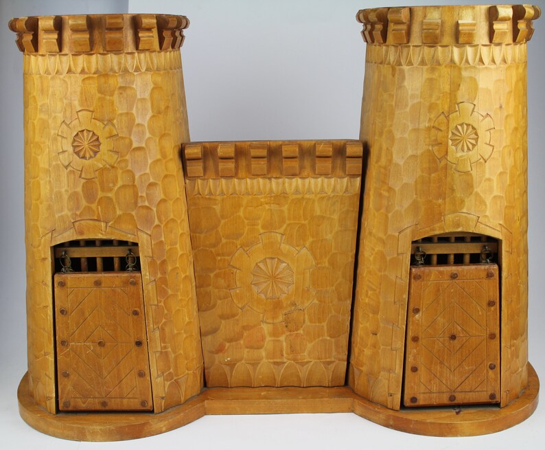 1983 Big Vintage Wooden Castle Soviet Fortress Wood | Etsy