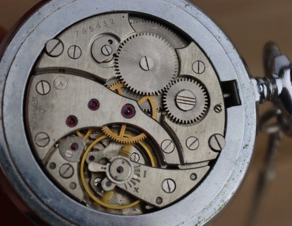1975 Rare Soviet pocket watch October Revolution 1917… - Gem