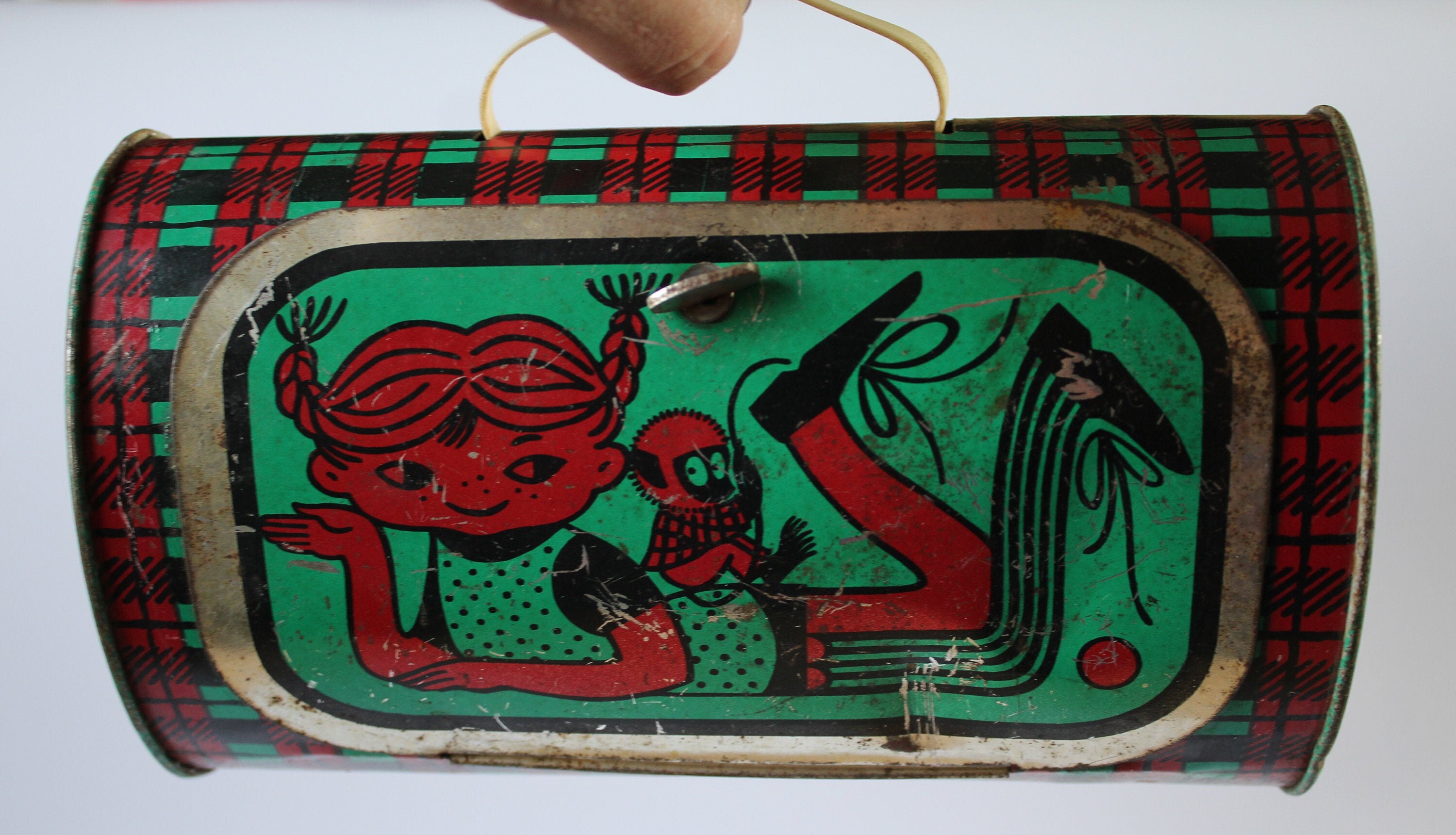 Soviet Lunchbox Vintage Tin Toy Bag Lunch Box Kids Bag Tin | Etsy