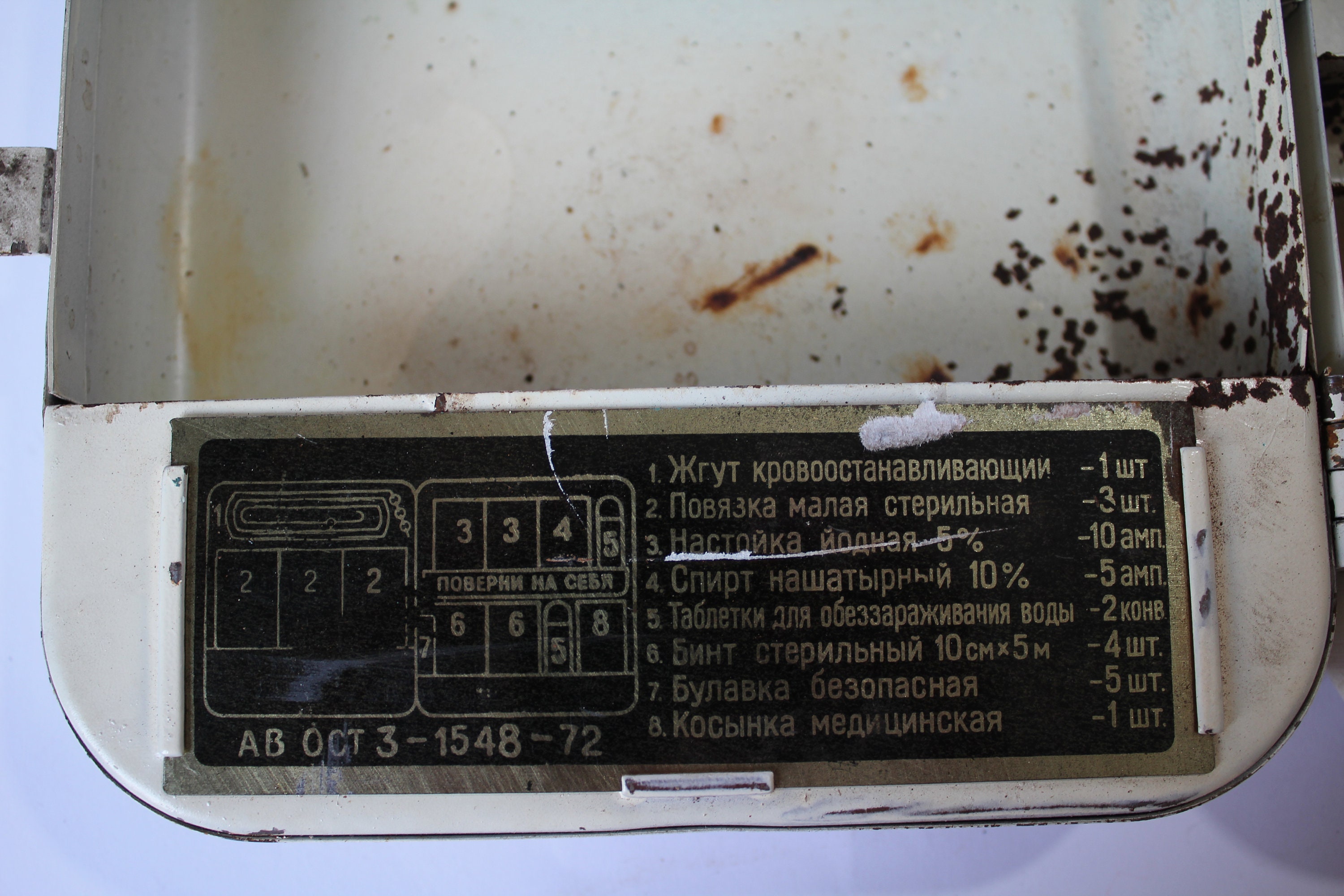 Soviet Metal Military Medical Box. First Aid Kit Medical Kit | Etsy