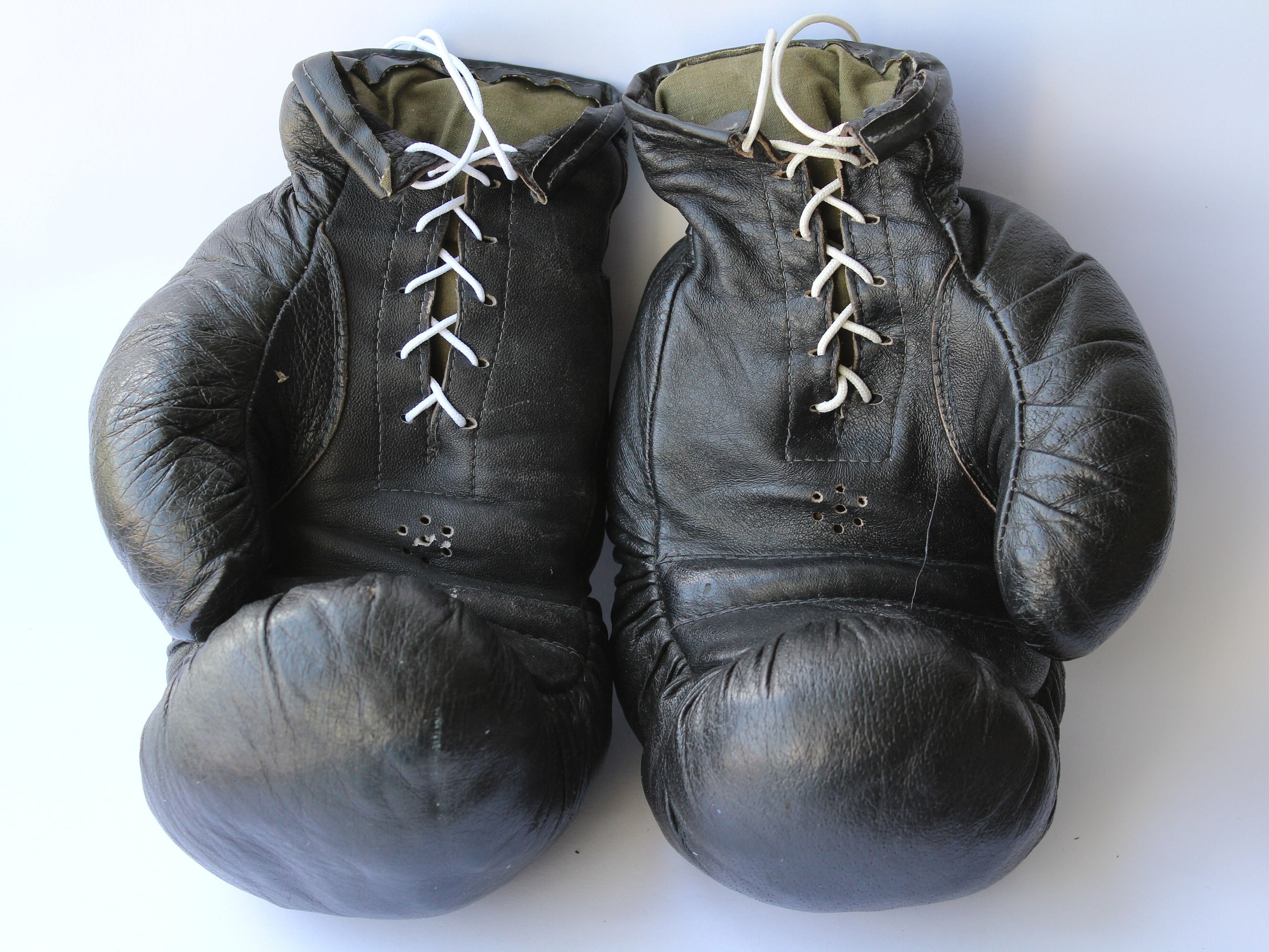 Soviet Boxing Gloves. Vintage Boxing Gloves. Leather Gloves. - Etsy
