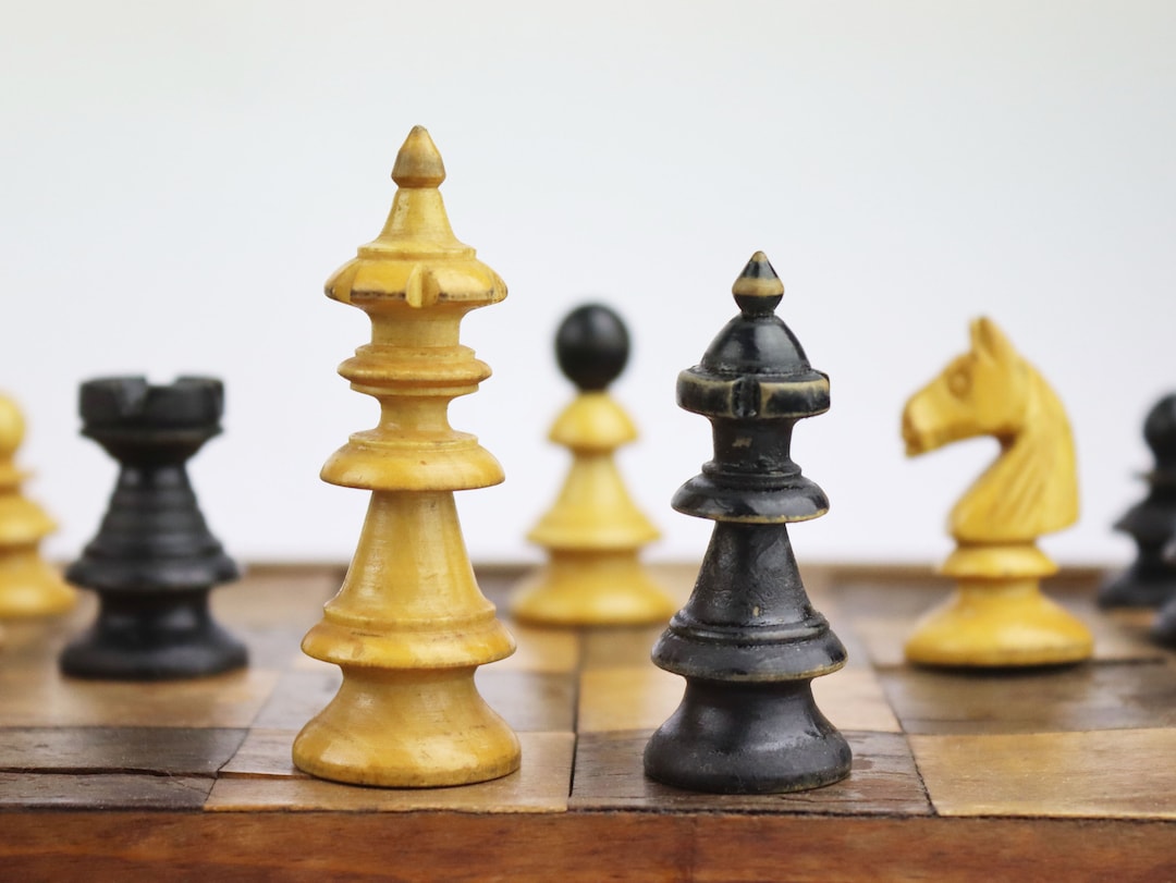 Rare Coffee House Chess, Old Vienna Chess Set, Coffeehouse Chess Set ...