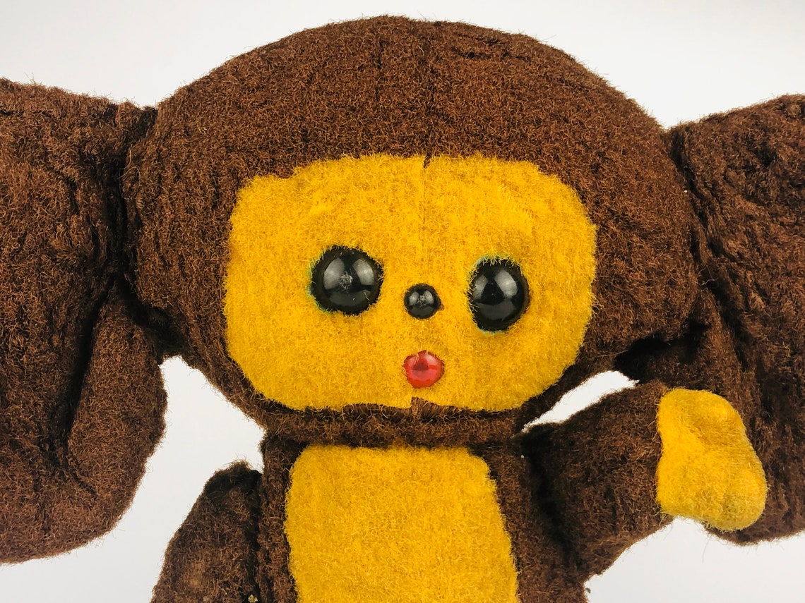 Soviet Cheburashka. Plush Vintage Cheburashka. Retro Toy - Etsy