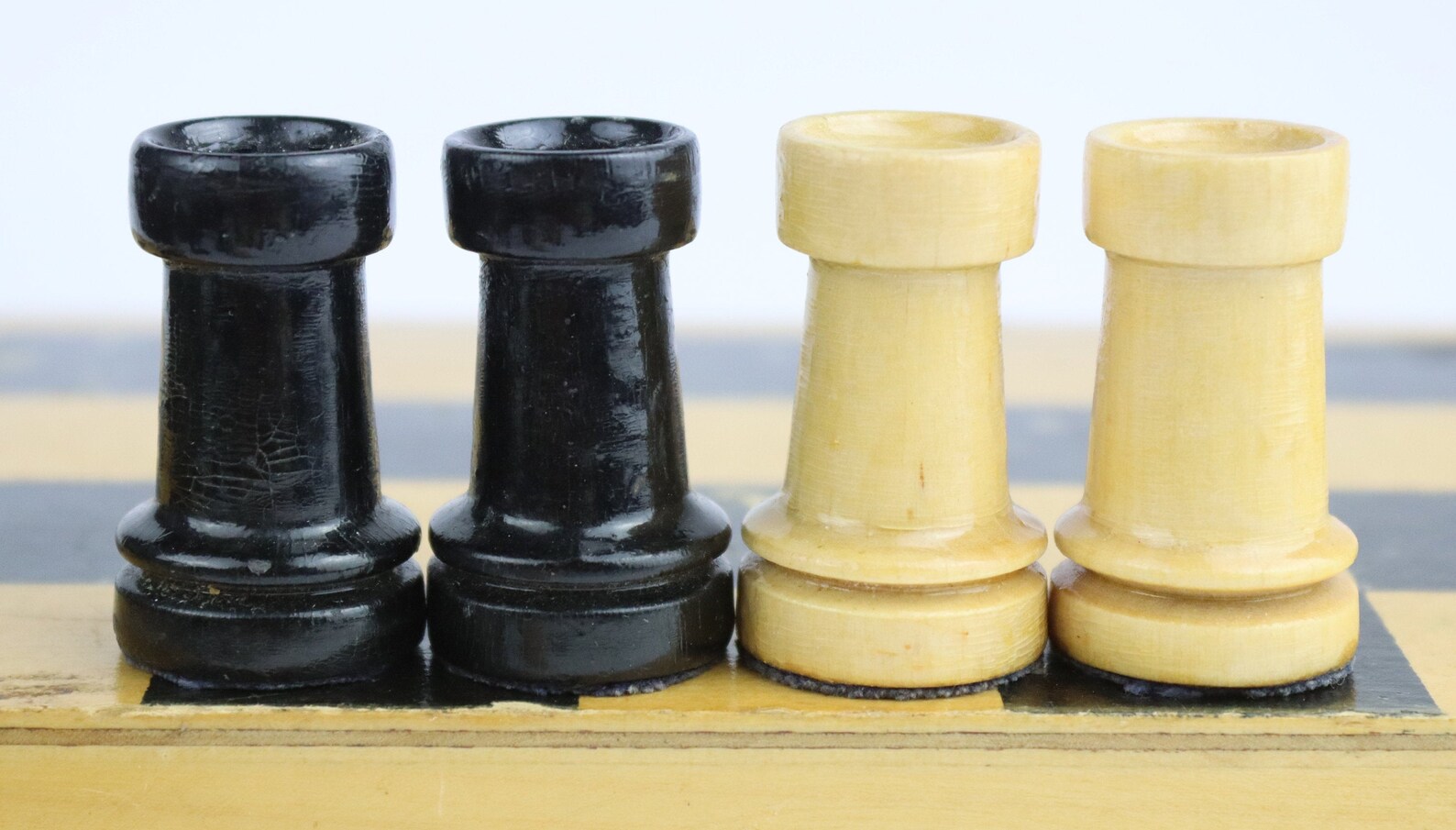 Soviet Small Chess Set Vintage Wooden Chess USSR Wood Chess - Etsy