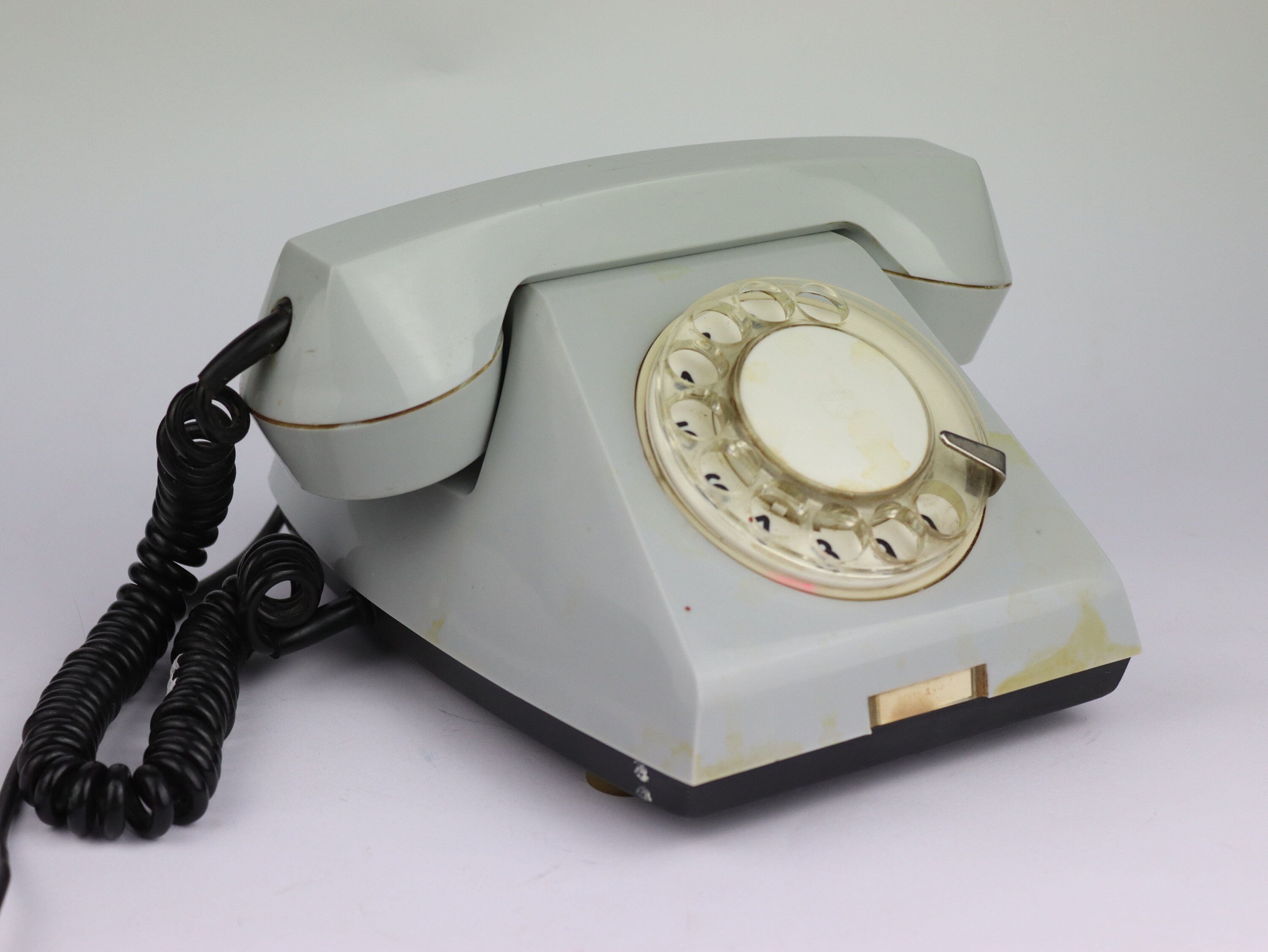 1979 Soviet phone. Desk phone. rotary phone. Disk phone. old | Etsy