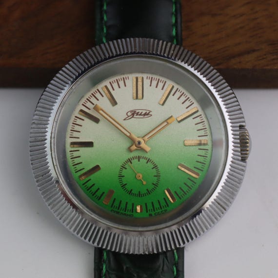 Soviet wrist watch ZIM, mechanical watch USSR POBEDA,… - Gem