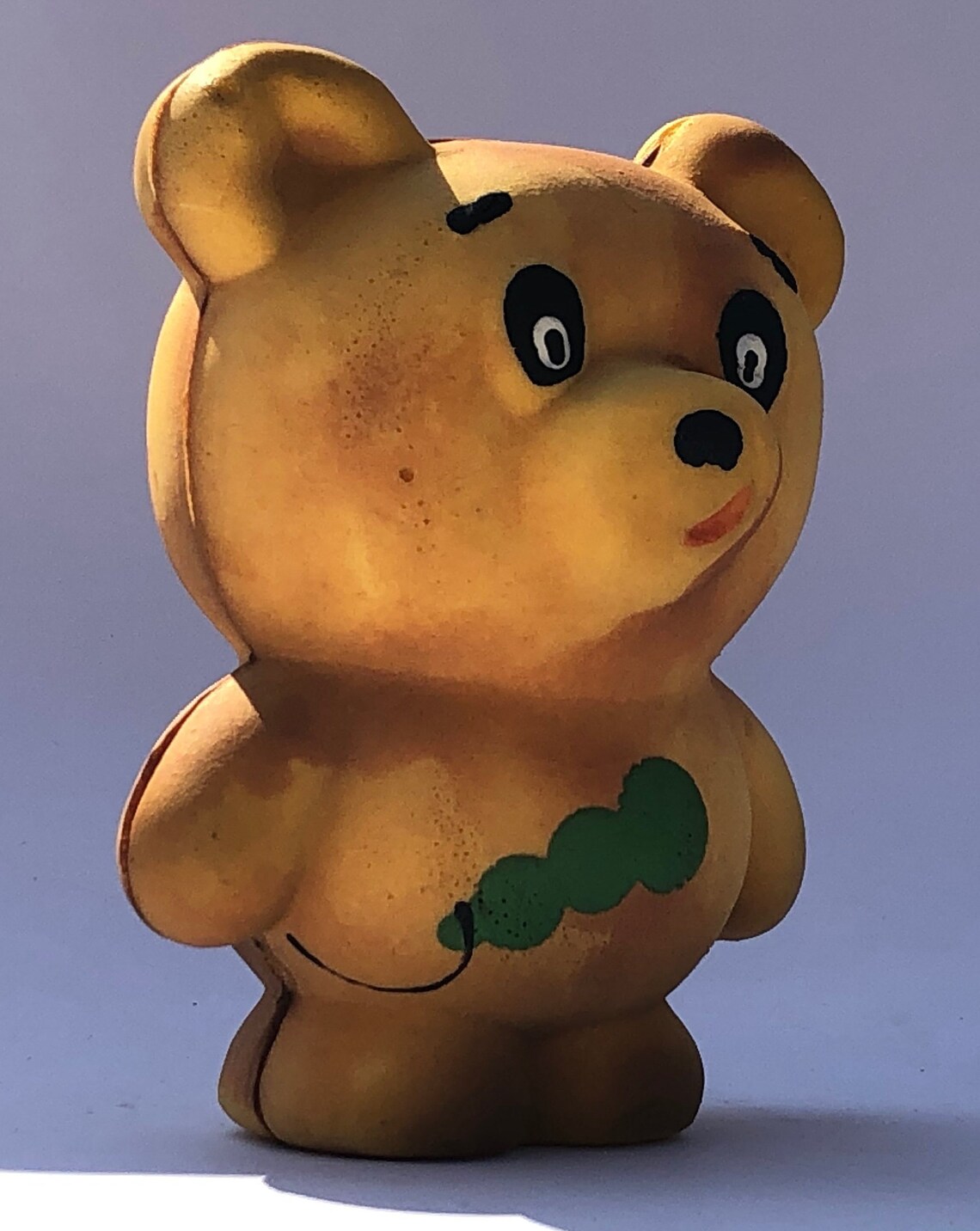Very Rare Soviet Soft Polymer Toy Flocking Toy Soviet Bear - Etsy