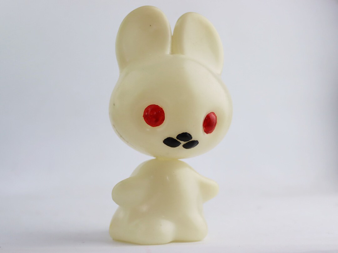 Soviet Plastic Rabbit. Nu Pogodi, Vintage Plastic Bunny. Soviet Toy ...