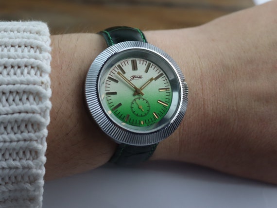 Soviet wrist watch ZIM, mechanical watch USSR POBEDA,… - Gem