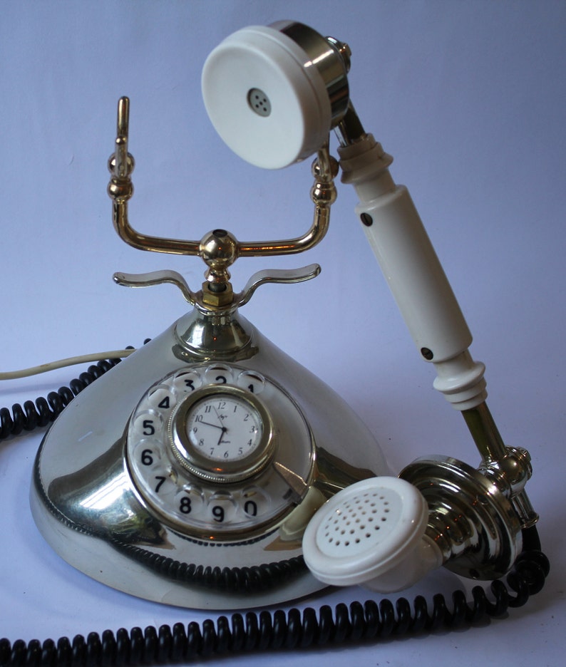 Rare Soviet Phone 1990. Desk Phone. Rotary Phone. Disk Phone. | Etsy