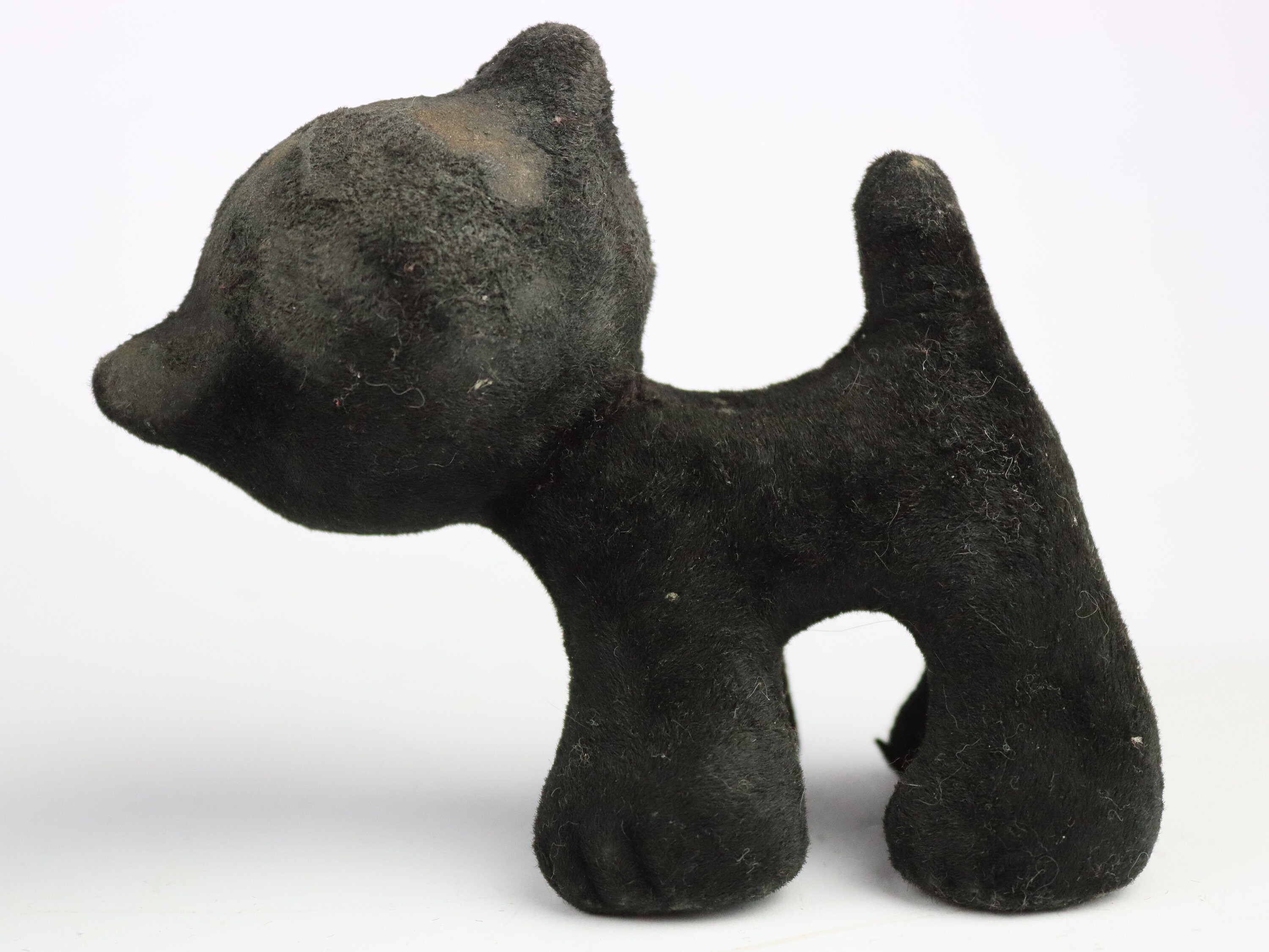 Rare Soviet Soft Polymer Toys Cat and Mouse Flocking Toy - Etsy