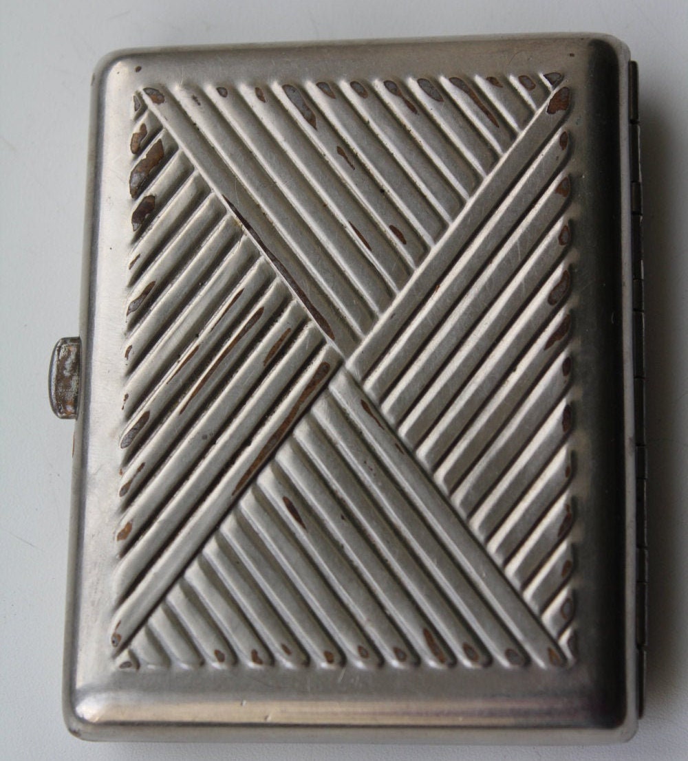 Soviet Metal Cigarette Case. Vintage Cigarette Case. - Etsy