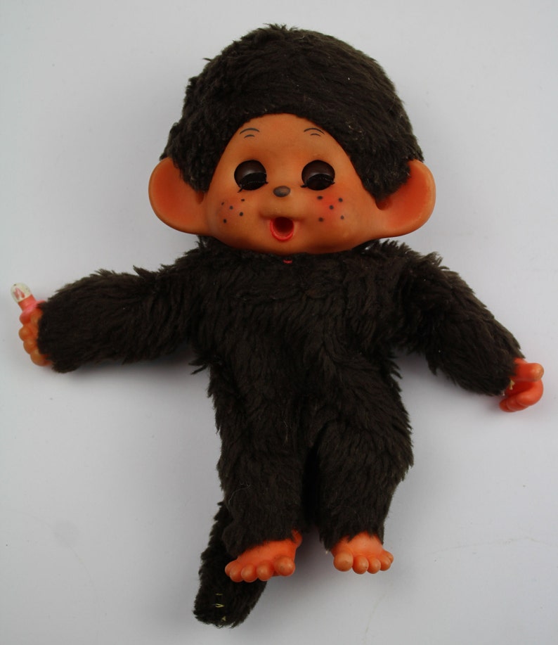 17cm Antique Monkey Monchhichi Sekiguchi. Vintage Monkey. | Etsy