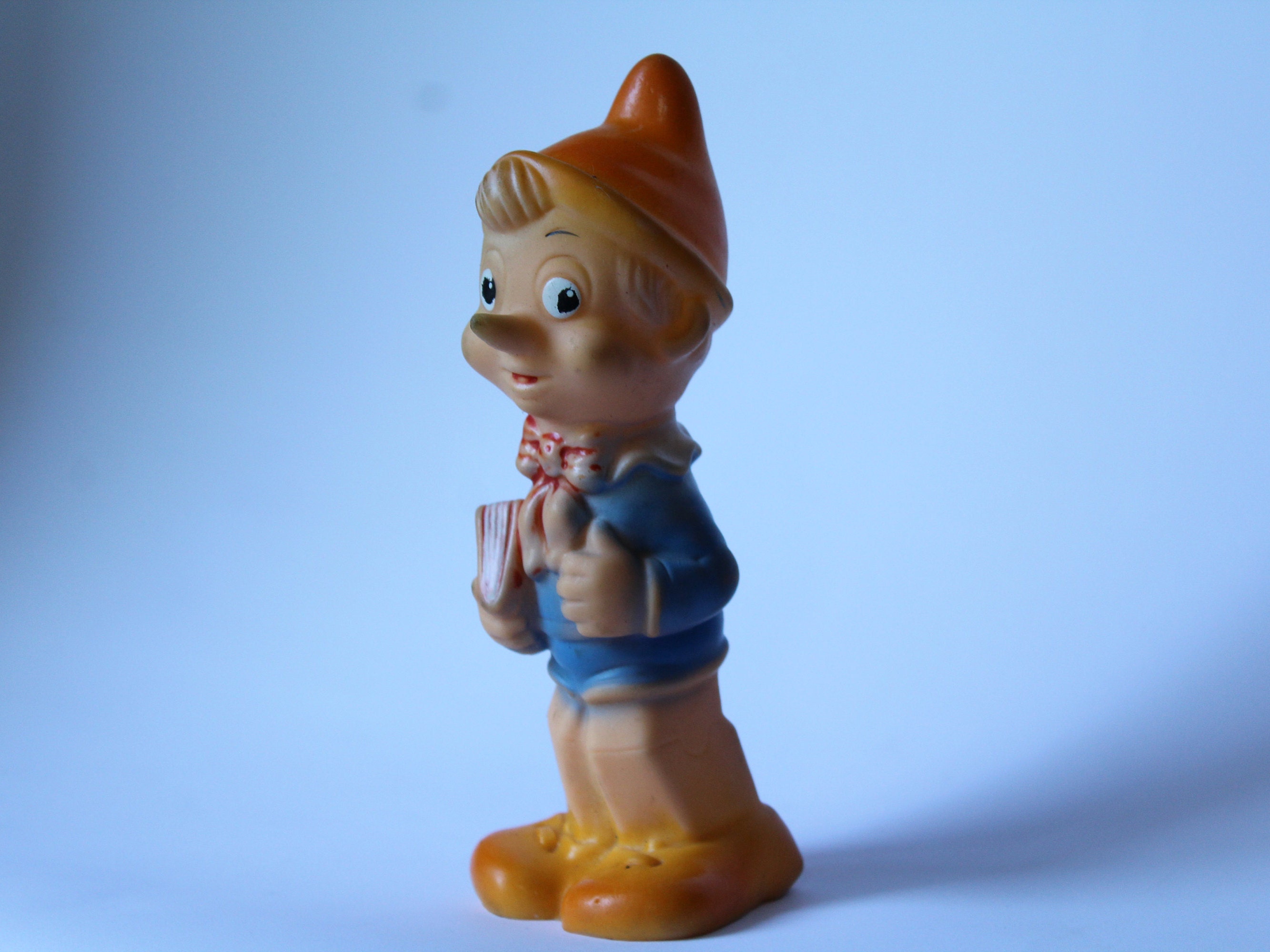 Rubber Pinocchio. Buratino. Pinocchio. Golden Key. Vintage | Etsy