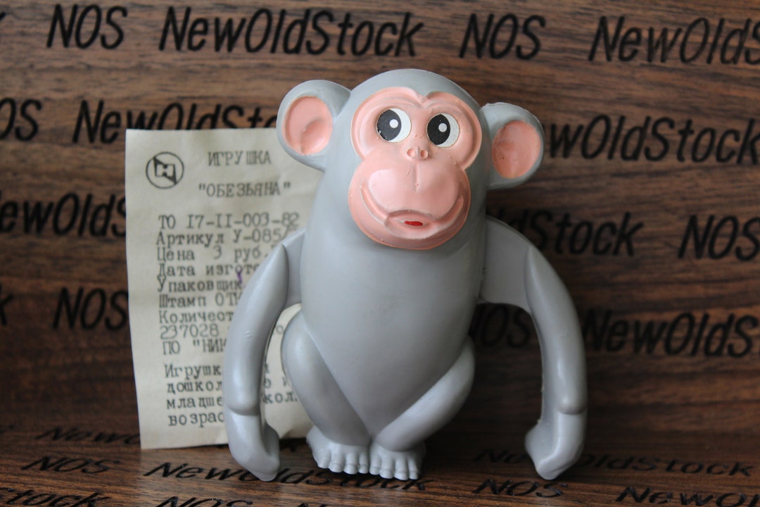 NEW Soviet Clockwork Monkey, Clockwork , Vintage Monkey, Soviet Toy ...