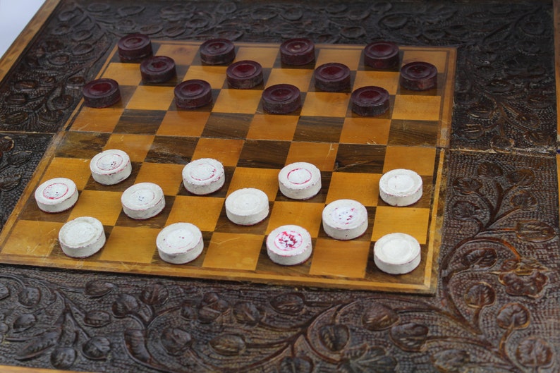 Soviet Backgammon Vintage Game Big Old Backgammon Vintage - Etsy