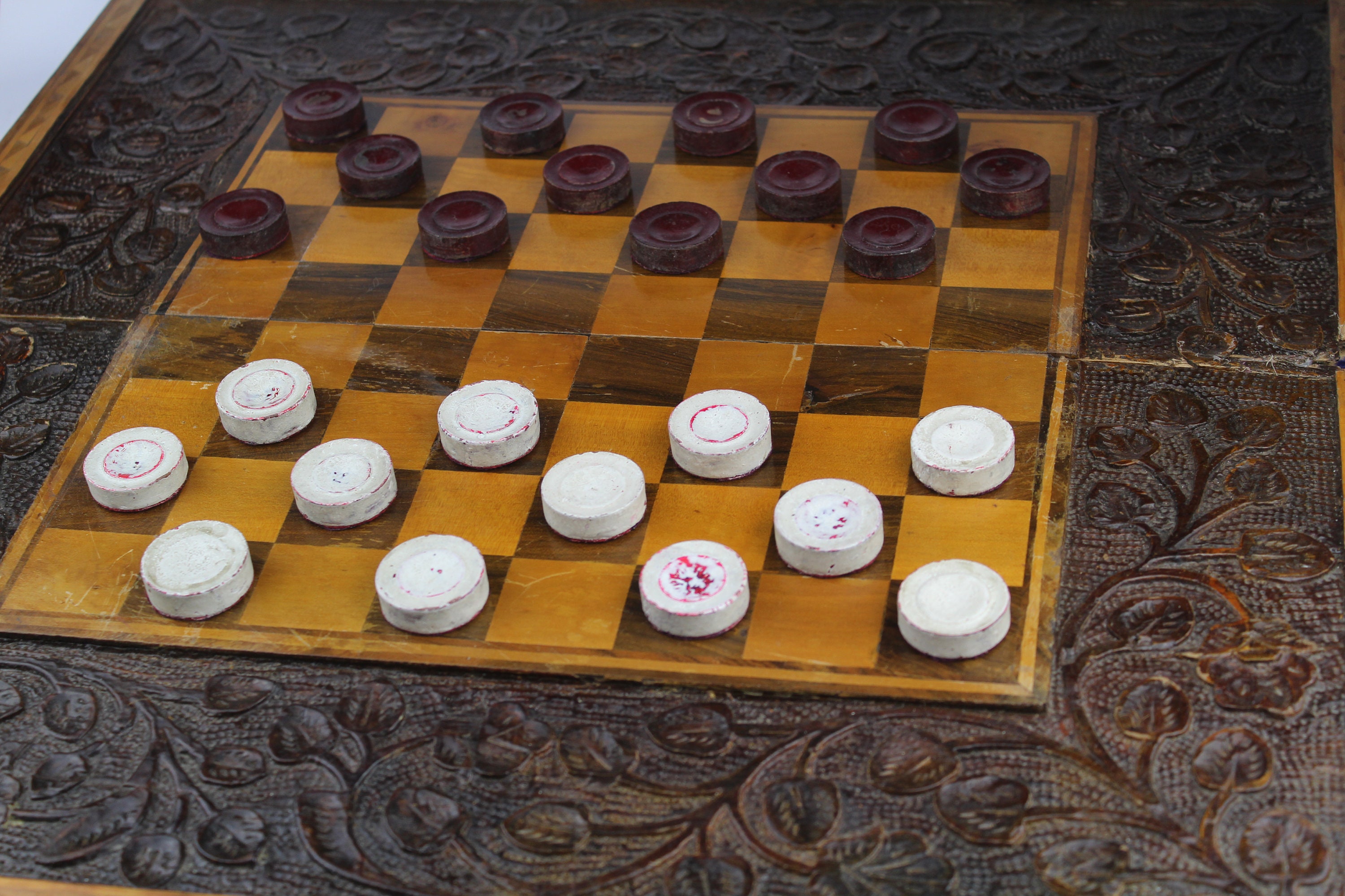 Soviet Backgammon Vintage Game Big Old Backgammon Vintage | Etsy