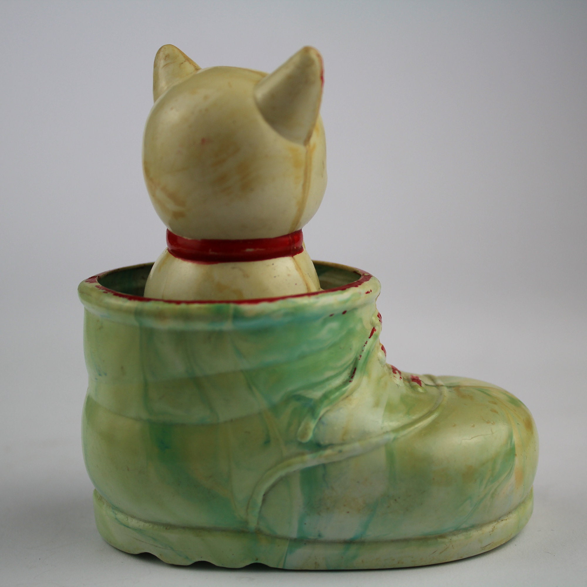 Rare Soviet Celluloid Kitten in a Boot. Cat . Soviet Toy. | Etsy