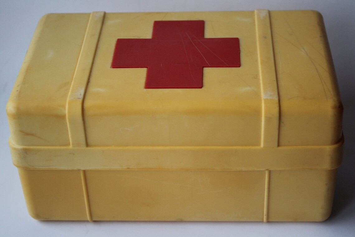 Soviet Medical Bag. First Aid Kit Medical Kit Medicine | Etsy