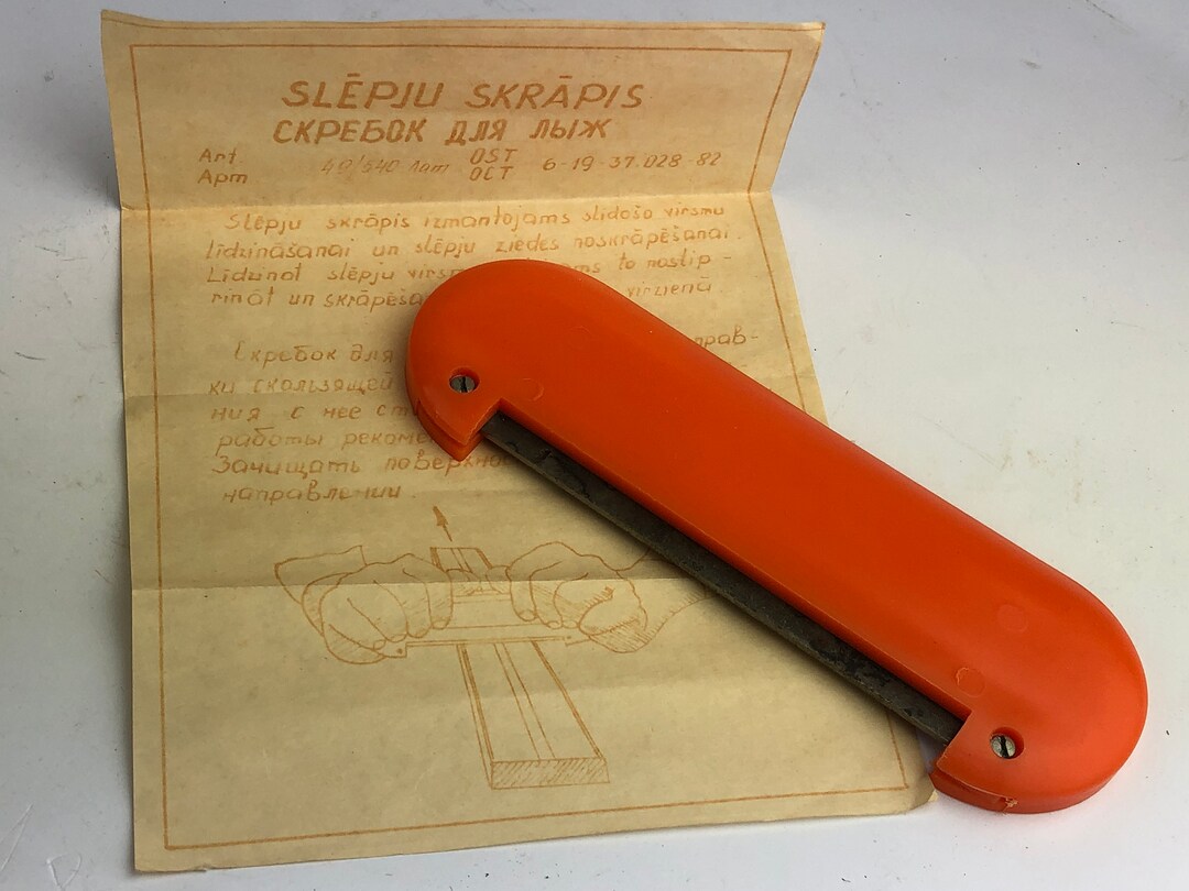 1982 NEW Rare Soviet Ski Scraper, Vintage Ussr Ski Doctor, Ski Knife ...
