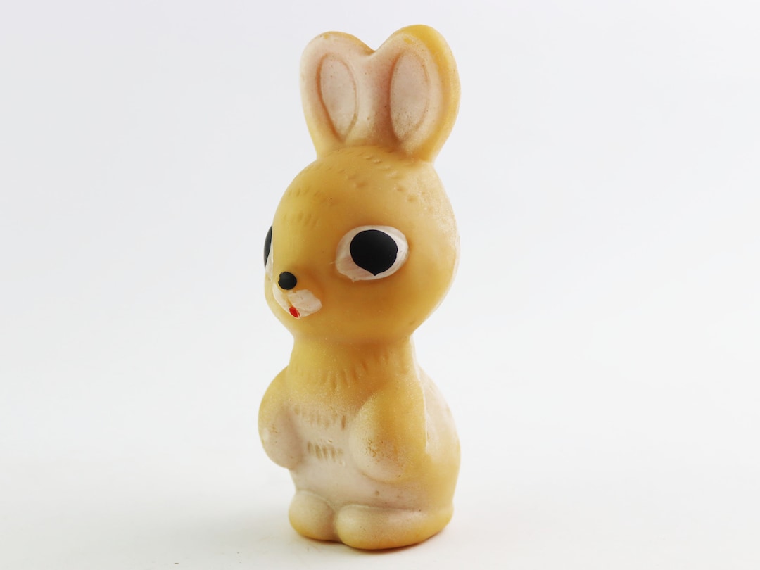 Rare Soviet Rubber Toy Bunny, Vintage Rabbit, Doll Rabbit, Hare, Soviet ...