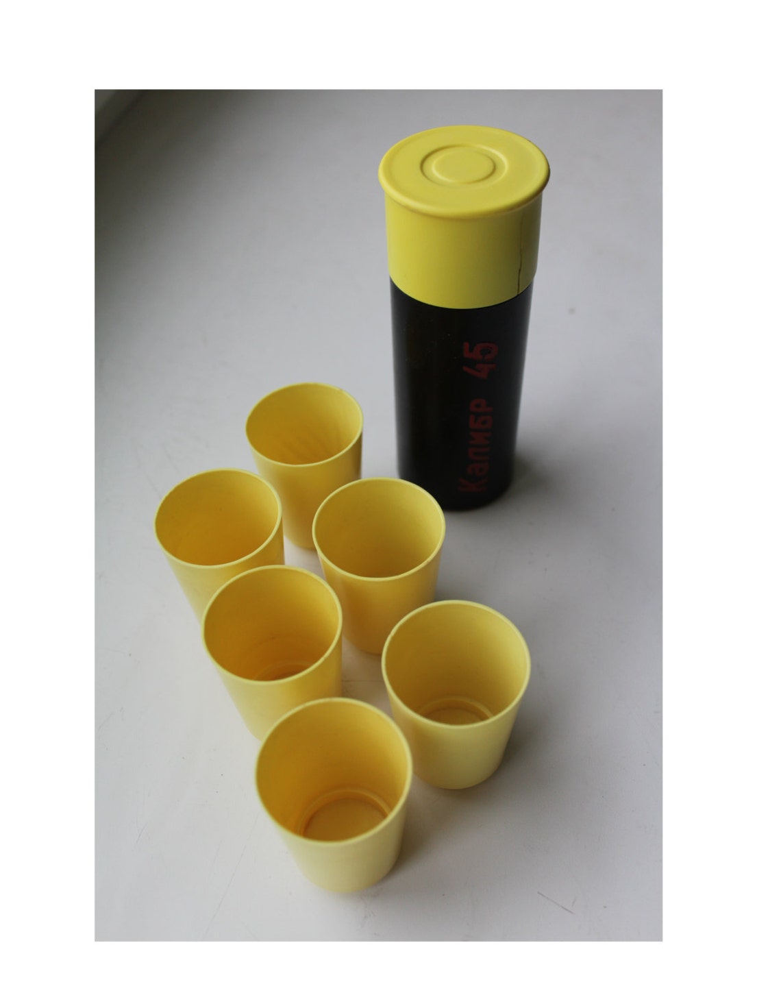 Soviet Folding Set of 6 Cups. Set of 6 Cups. Set of 6 Small - Etsy