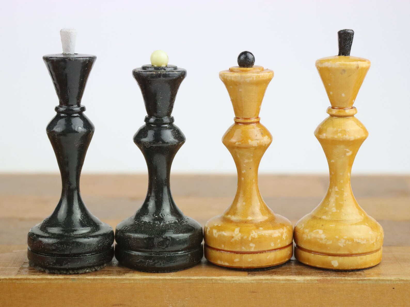 Soviet Small Chess Set USSR Chess Set Wooden Chess Set USSR - Etsy