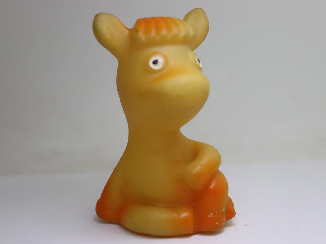 Soviet Rubber Donkey. Soviet Toy. Vintage Toy. Soviet Animals. Toy ...