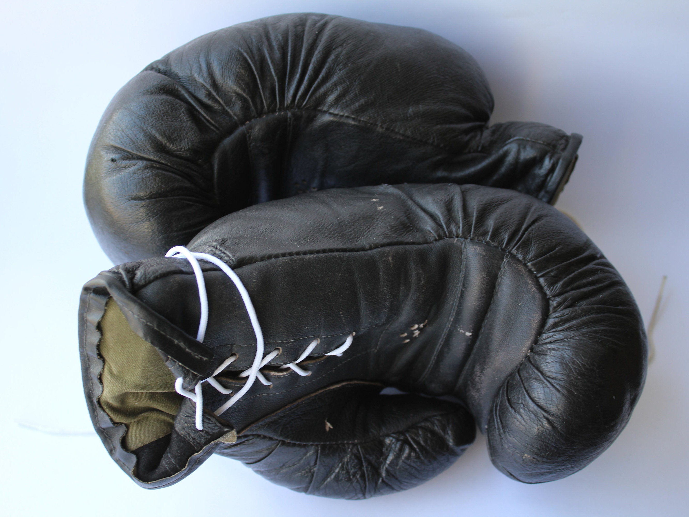 Soviet Boxing Gloves. Vintage Boxing Gloves. Leather Gloves. - Etsy