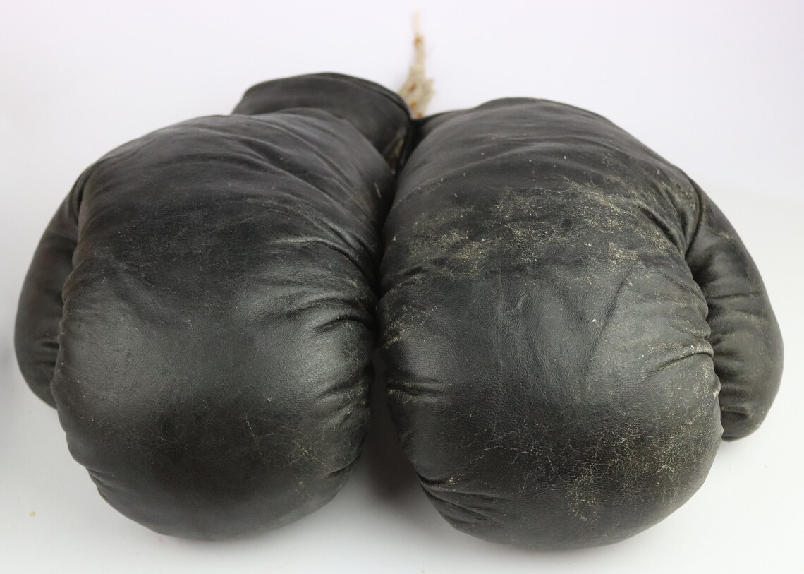 Soviet Boxing Gloves. Vintage Boxing Gloves. Leather Gloves. - Etsy