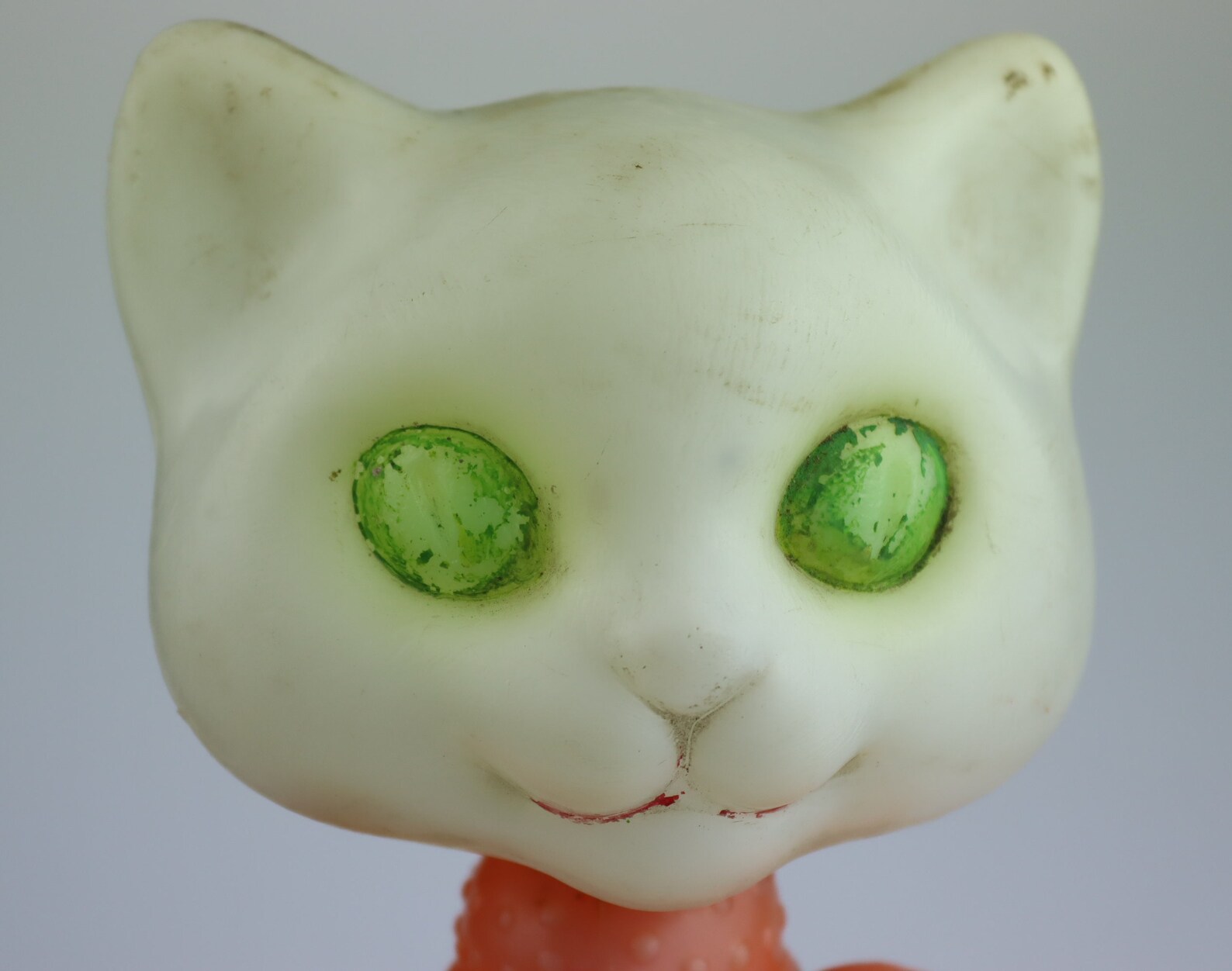 Rare Big Soviet Plastic Cat in a Dress Vintage Plastic Toy | Etsy