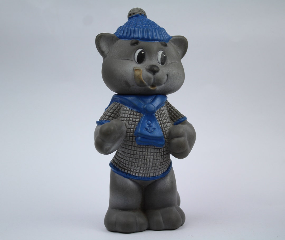 Soviet Rubber Cat Matroskin. Cartoon Prostokvashino. Soviet - Etsy