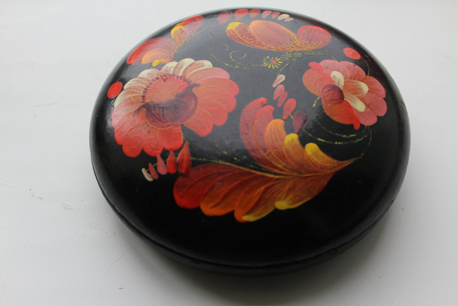 Soviet Hand Painted Box. Soviet Wooden Casket. Soviet - Etsy