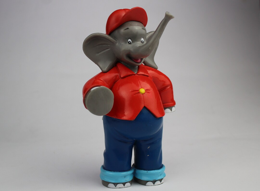 Very Rare Rubber Elephant. Vintage Elephant. Vintage Toy. Rare Toy ...